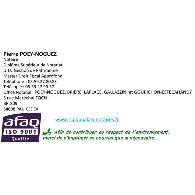 Poey-Noguez Pierre Pau - Notaire (adresse, horaires)