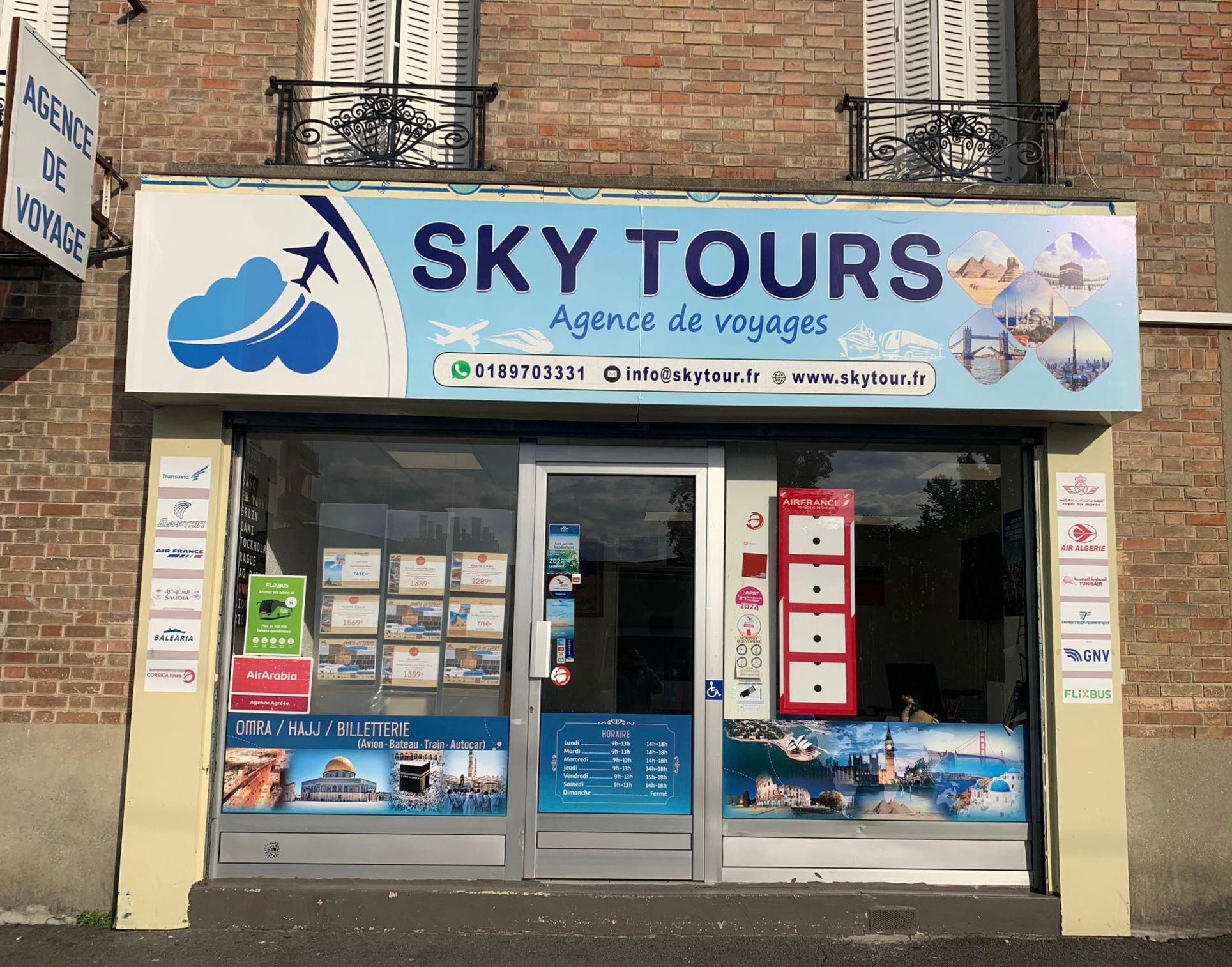 Sky Tours Argenteuil - Agence de voyages (adresse, horaires, avis)